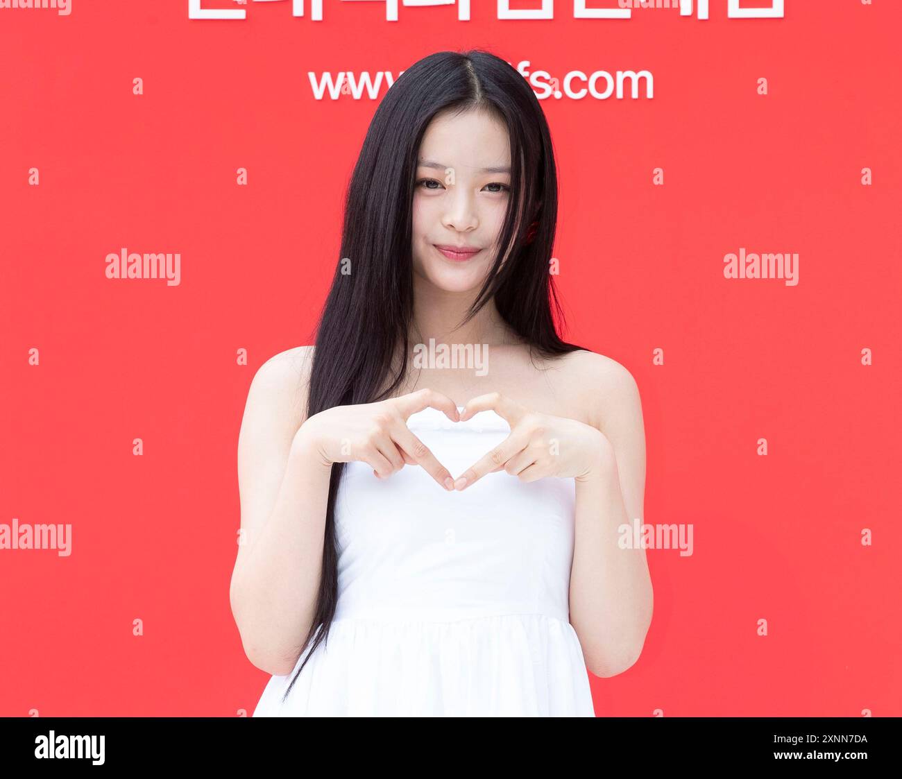 Seoul, South Korea. 1st Aug, 2024. Hani from Vietnamese-Australian, member of K-Pop girl group ...