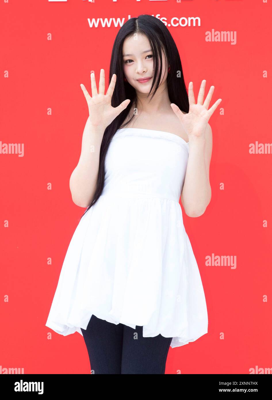Seoul, South Korea. 1st Aug, 2024. Hani from Vietnamese-Australian, member of K-Pop girl group ...