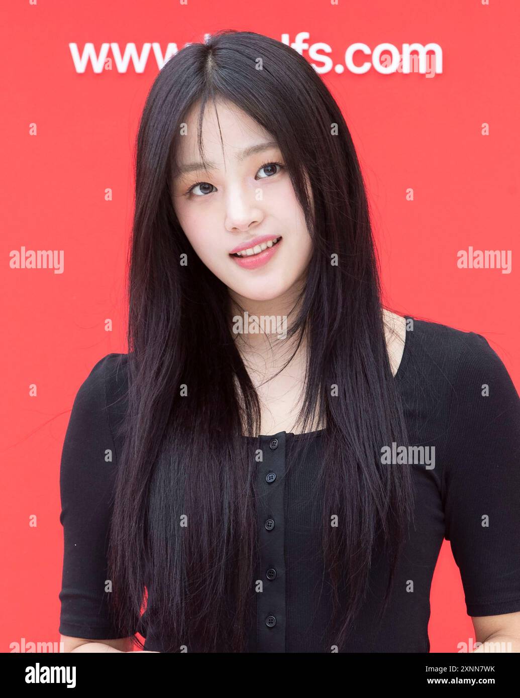 Seoul, South Korea. 1st Aug, 2024. South Korean singer Minji, member of ...