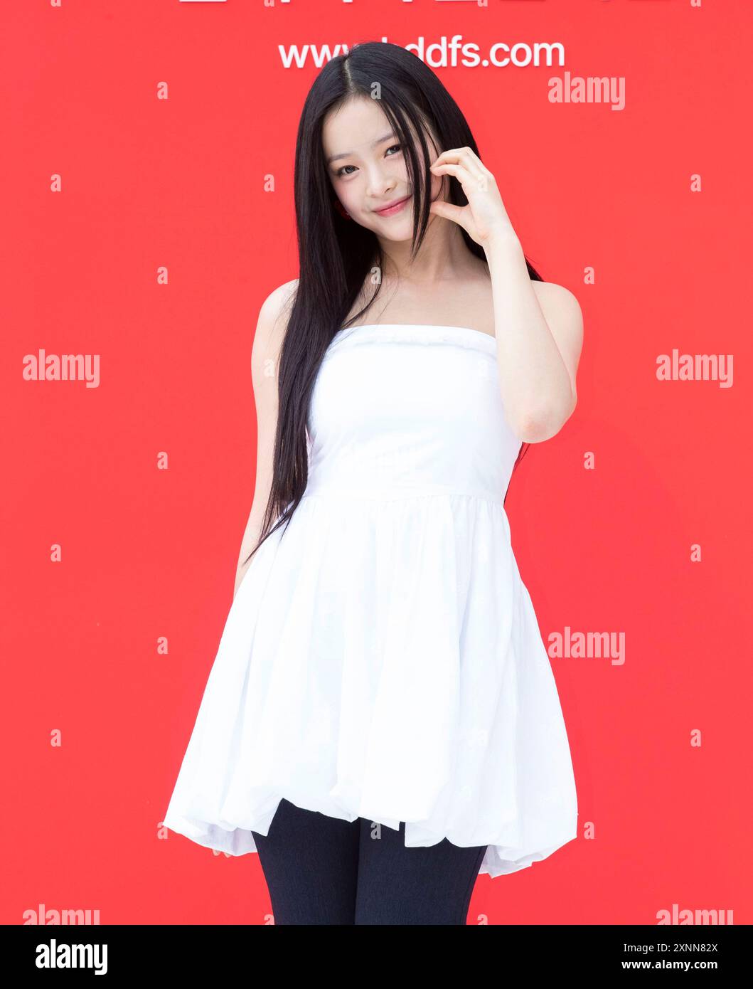 Seoul, South Korea. 1st Aug, 2024. Hani from Vietnamese-Australian, member of K-Pop girl group ...