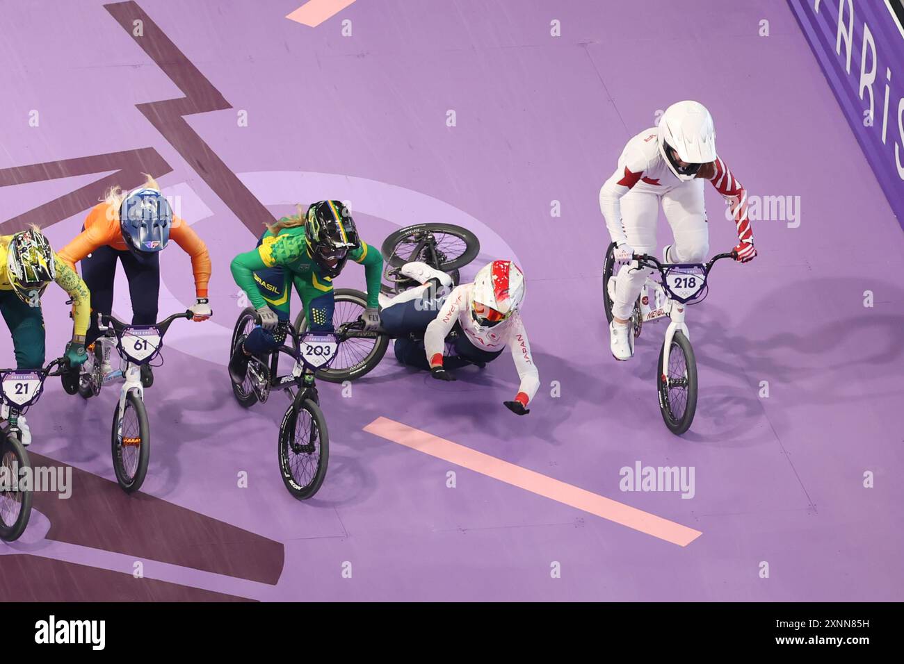 Bmx racing olympic games paris 2024 hi-res stock photography and images ...