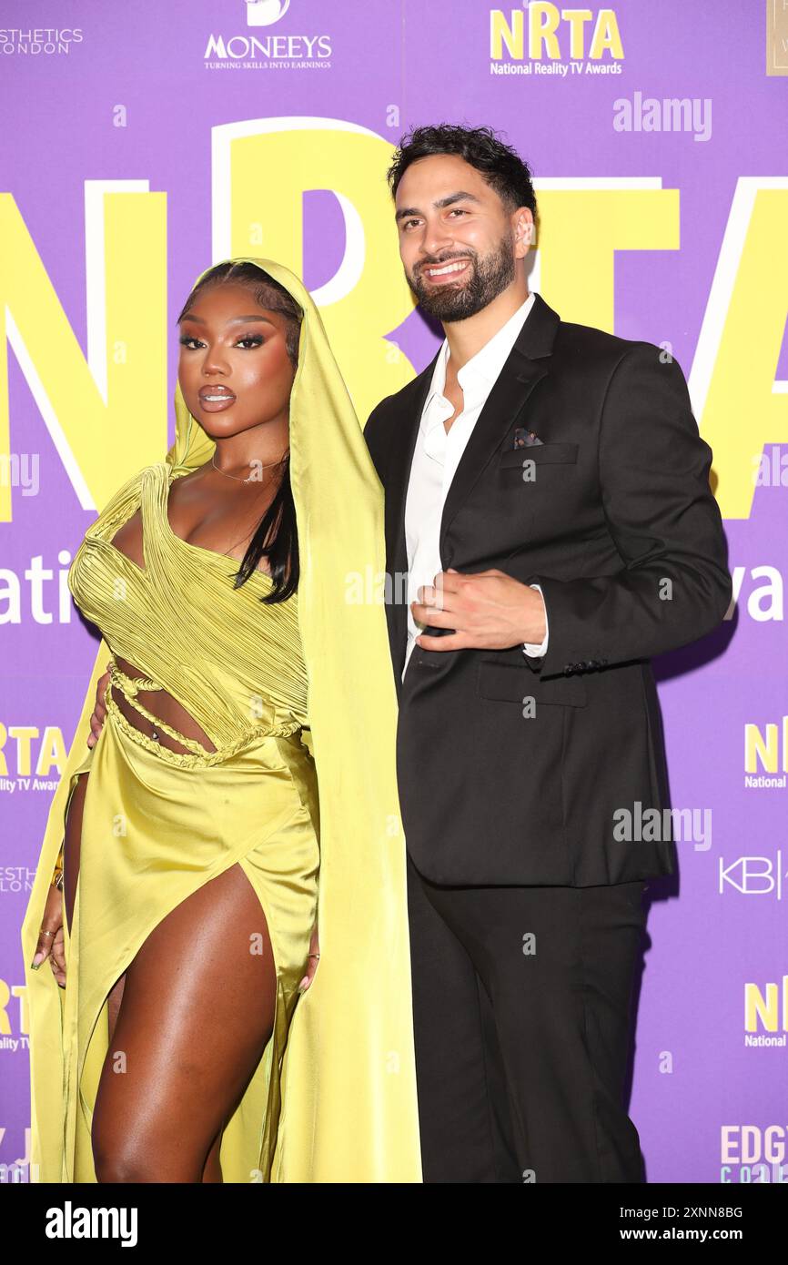 Whitney Adebayo attends National Reality TV Awards at Porchester Hall ...