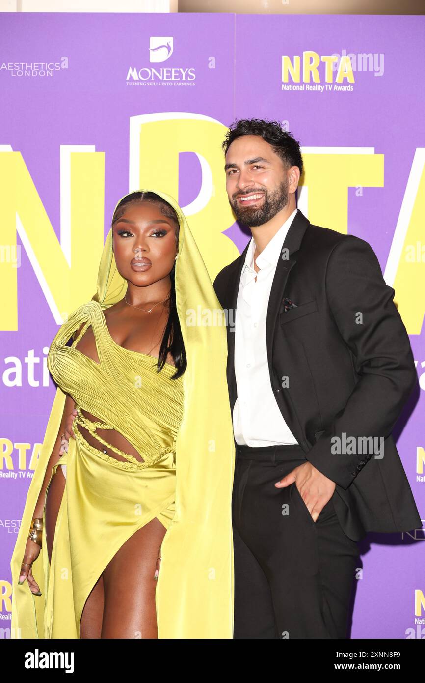 Whitney Adebayo attends National Reality TV Awards at Porchester Hall ...