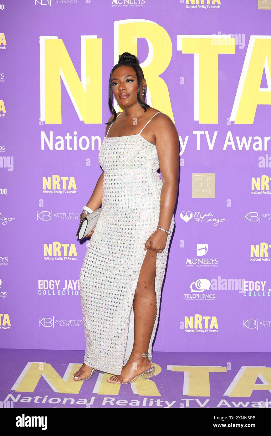 Guests attend National Reality TV Awards at Porchester Hall in London ...