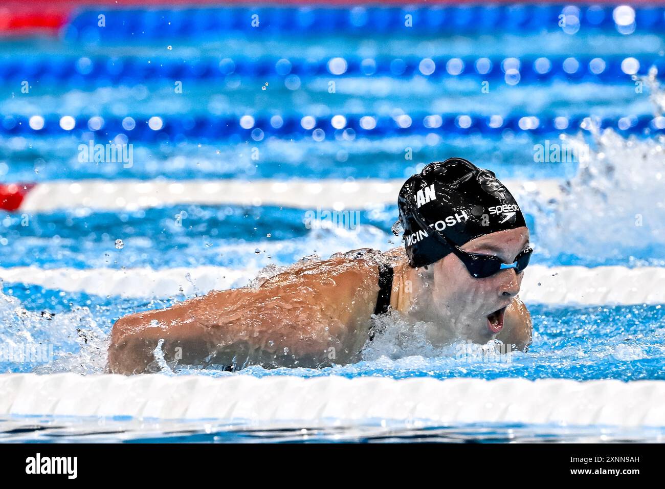 Paris, France. 01st Aug, 2024. Summer Mcintosh of Canada competes in ...