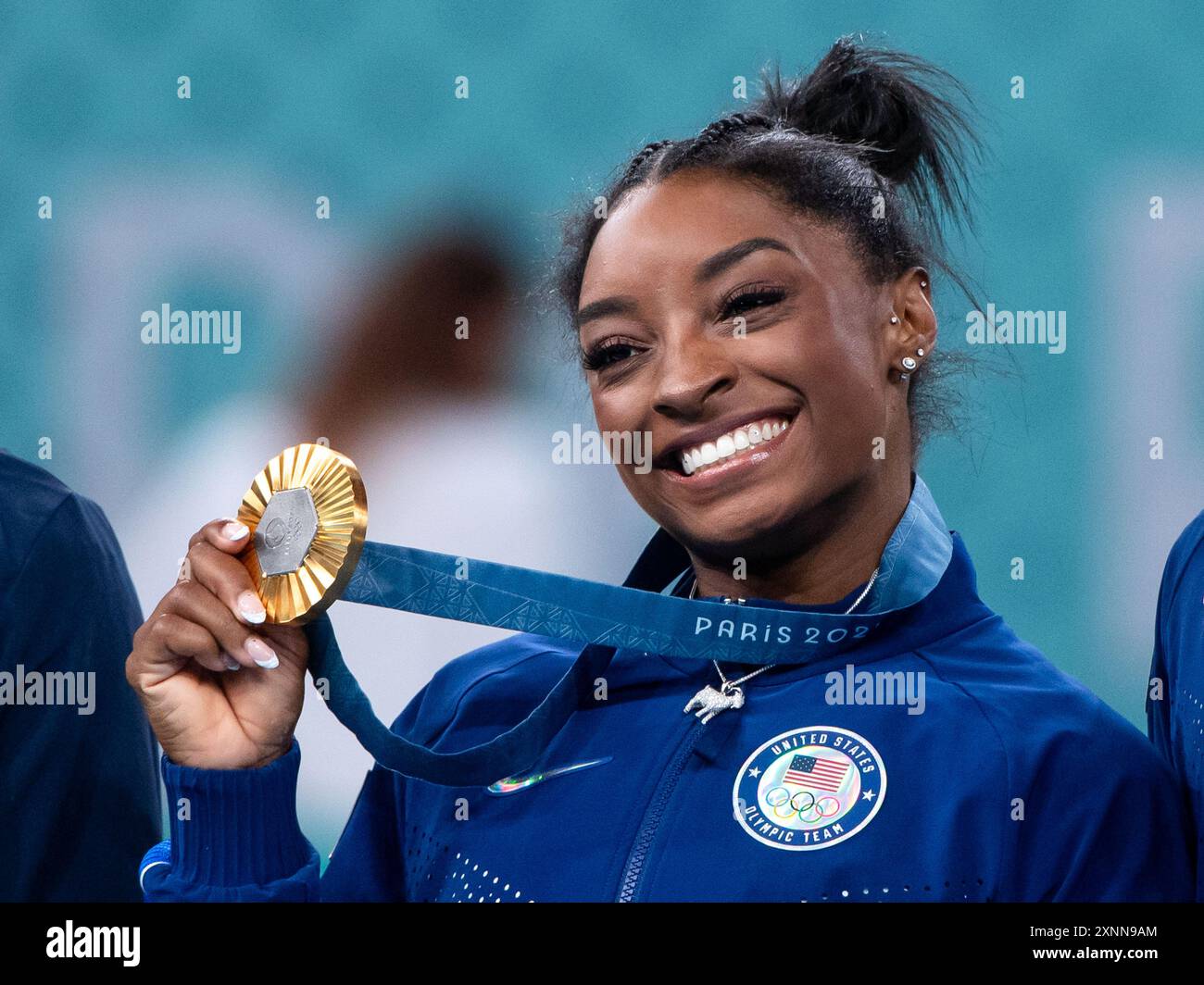 Simone biles goldmedaille hi-res stock photography and images - Alamy
