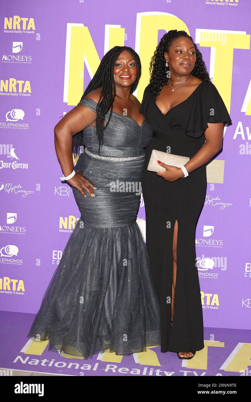 Guests attend National Reality TV Awards at Porchester Hall in London ...