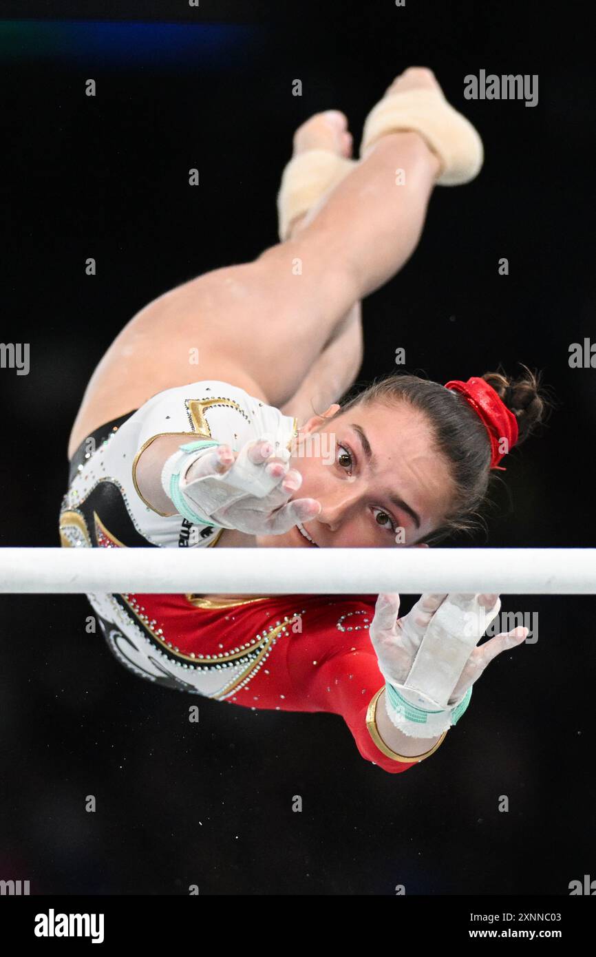Paris, France. 01st Aug, 2024. Olympia, Paris 2024, gymnastics, all ...