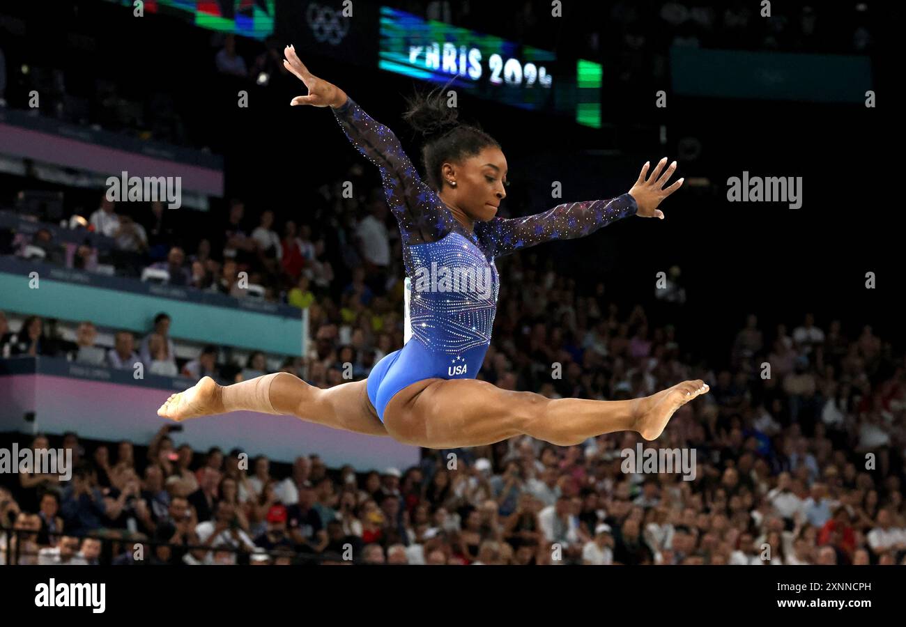 Paris, France. 01st Aug, 2024. Paris, France. August 1st 2024. USA's ...