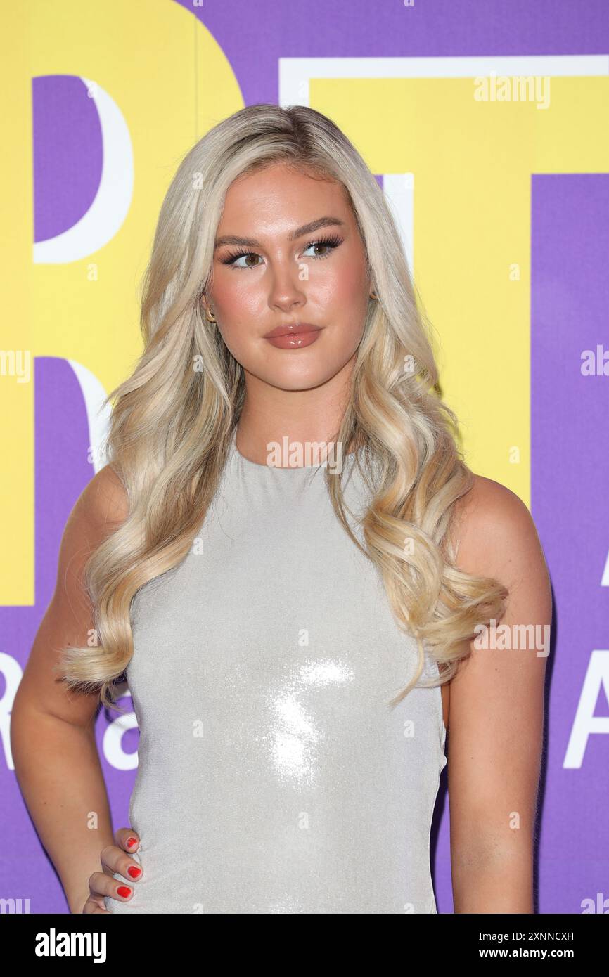 Ellie Jackson attends National Reality TV Awards at Porchester Hall in ...