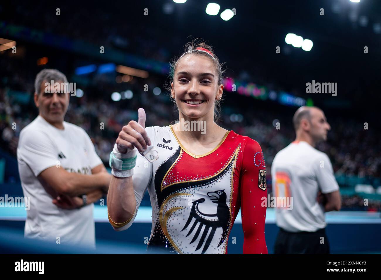 KEVRIC Helen (Deutschland) zufrieden nach ihrem Wettkampf, FRA ...