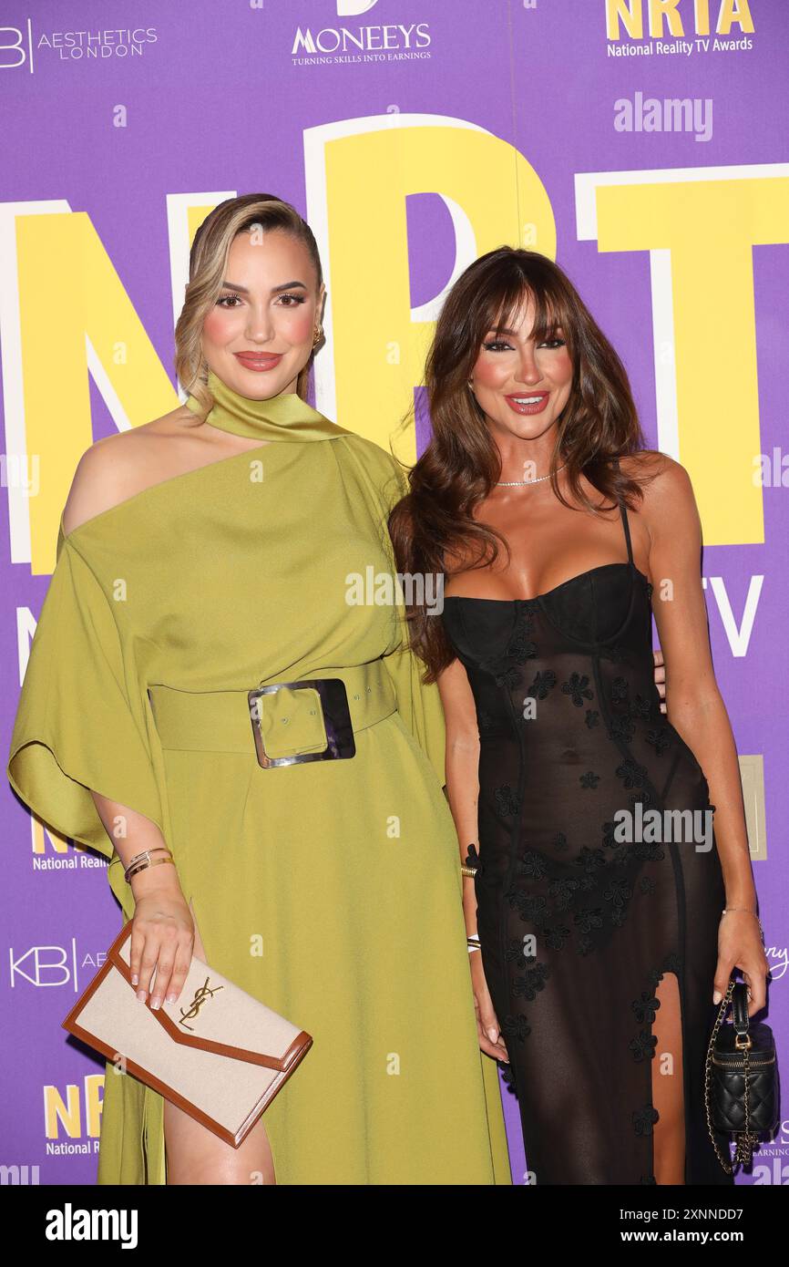 Paige Chohan and Eleanor Egar attend National Reality TV Awards at ...