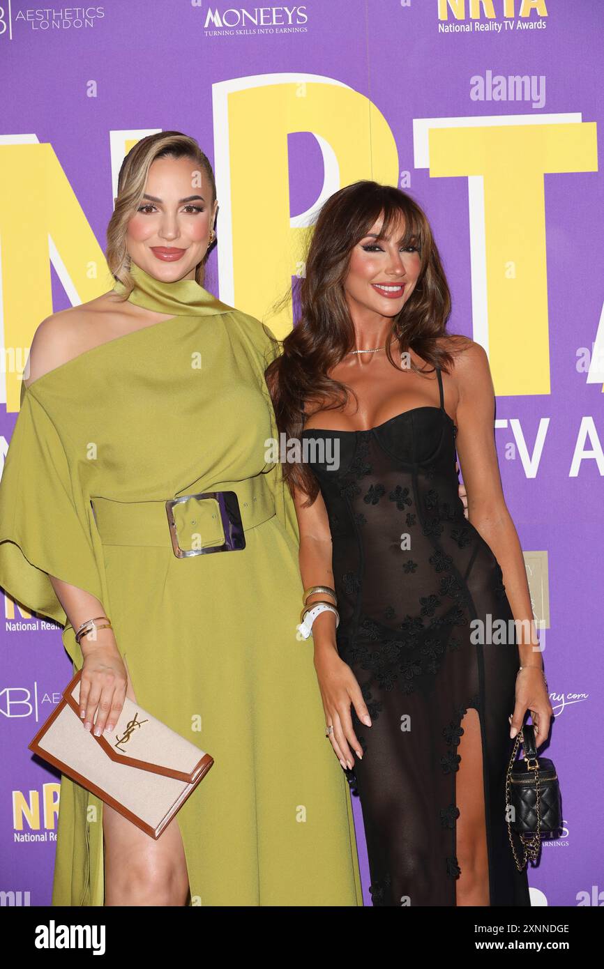 Paige Chohan and Eleanor Egar attend National Reality TV Awards at ...