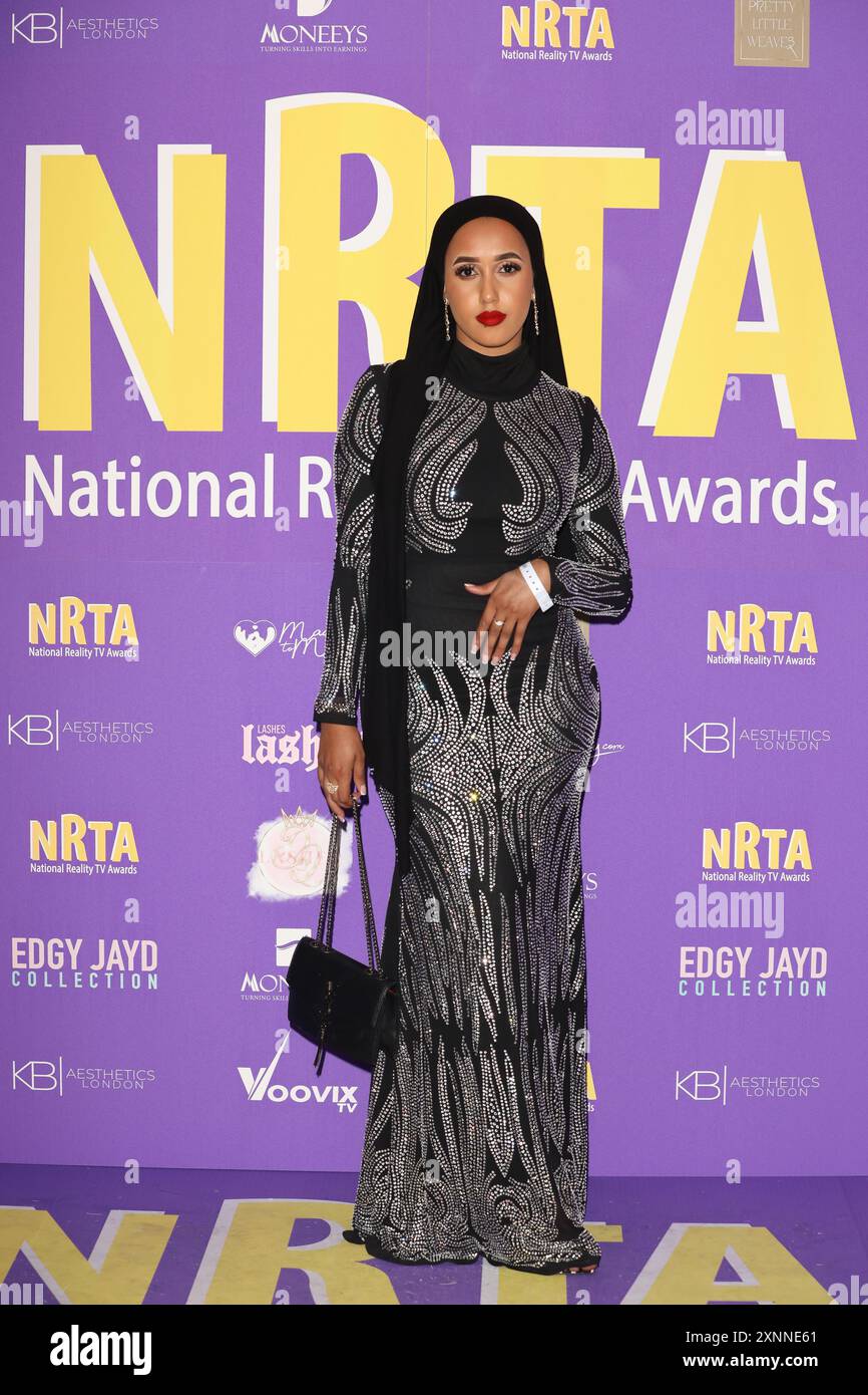 Guest attends National Reality TV Awards at Porchester Hall in London ...