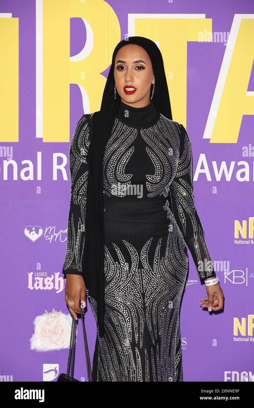 Guest attends National Reality TV Awards at Porchester Hall in London ...