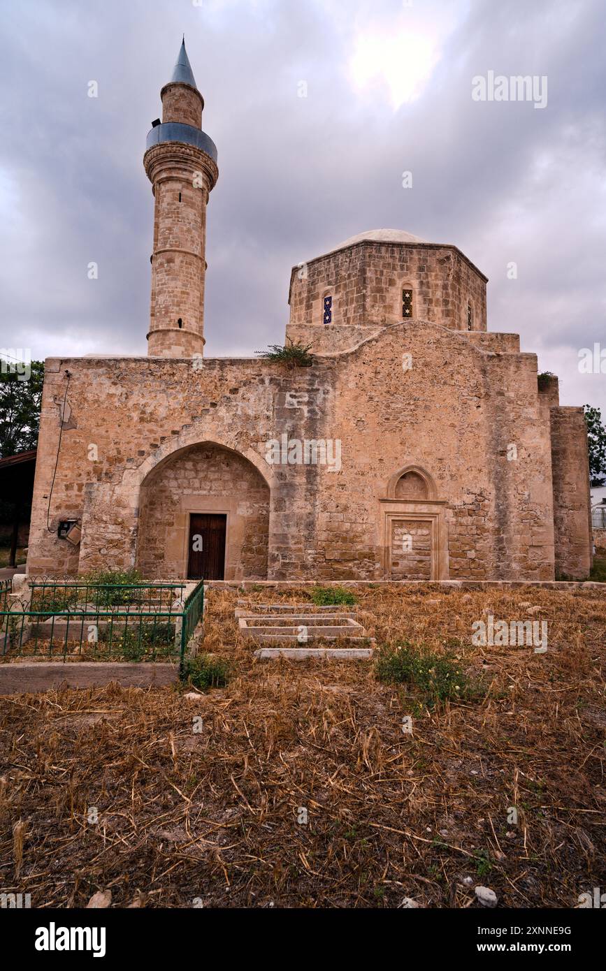 A stone, medieval church converted into a mosque in Paphos, Republic of ...