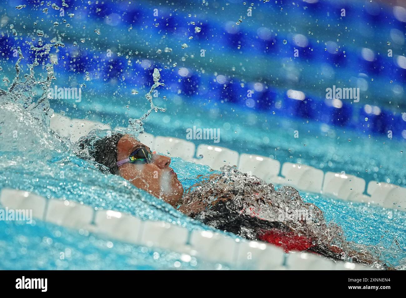 Paris, France. 01st Aug, 2024. Olympics, Paris 2024, 200 m backstroke ...