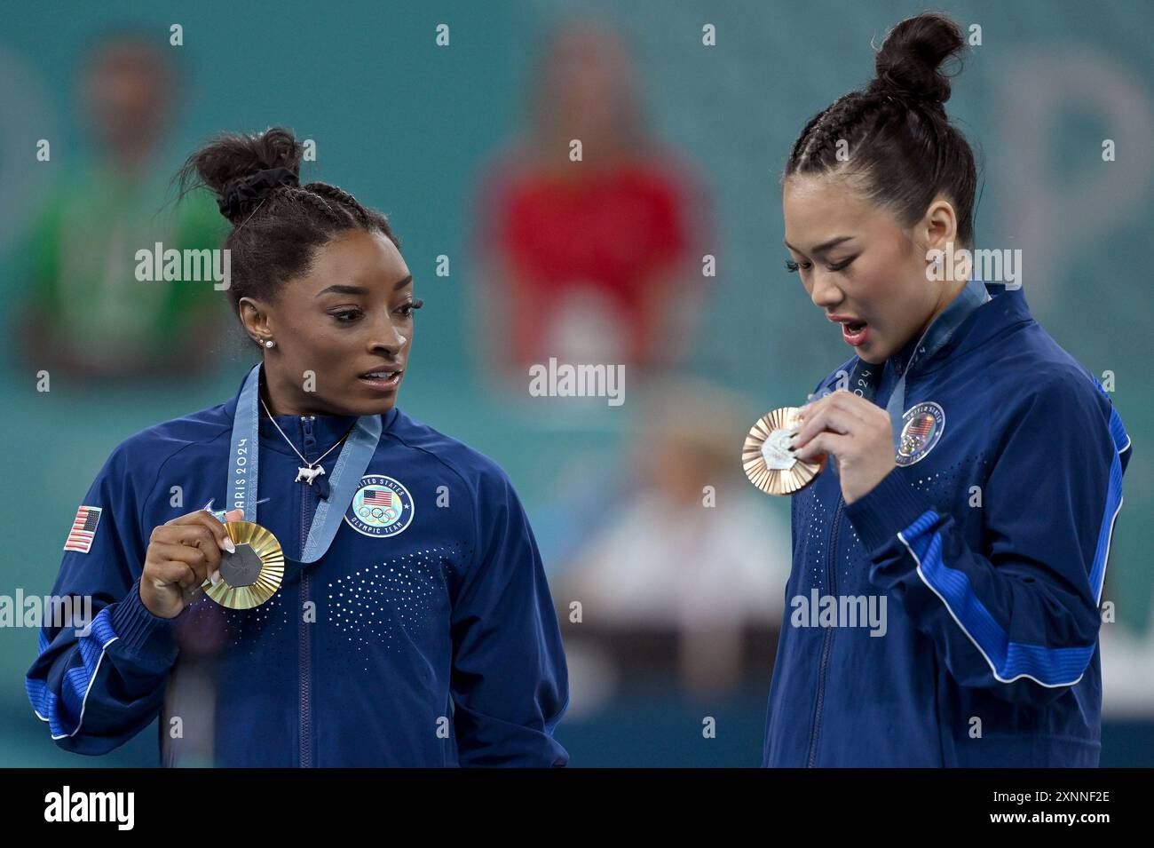Simone biles sunisa lee hi-res stock photography and images - Alamy