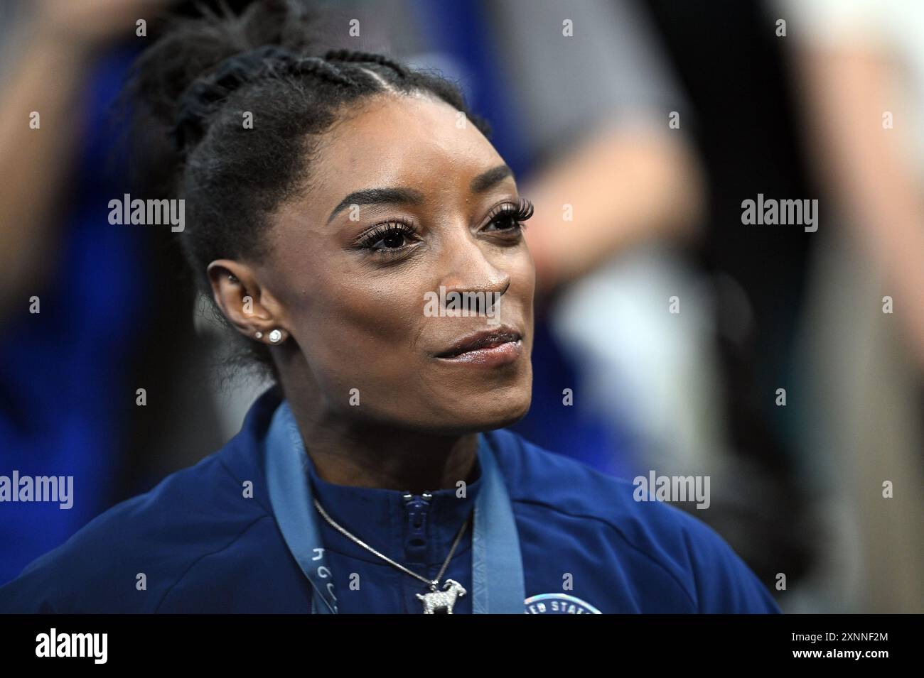 Simone biles womens all around gold medal hi-res stock photography and ...