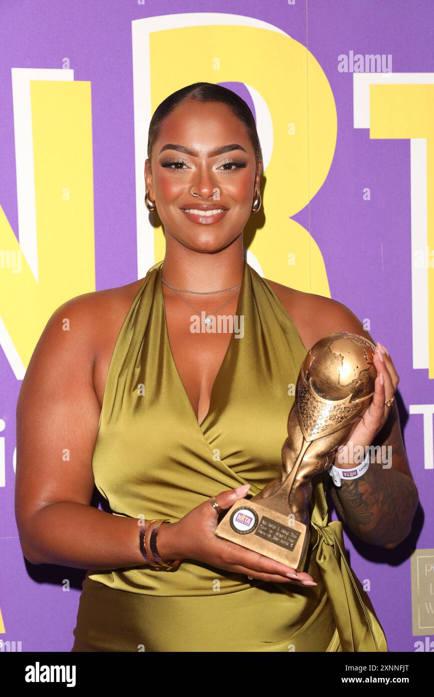 Shania Parris attends National Reality TV Awards at Porchester Hall in ...