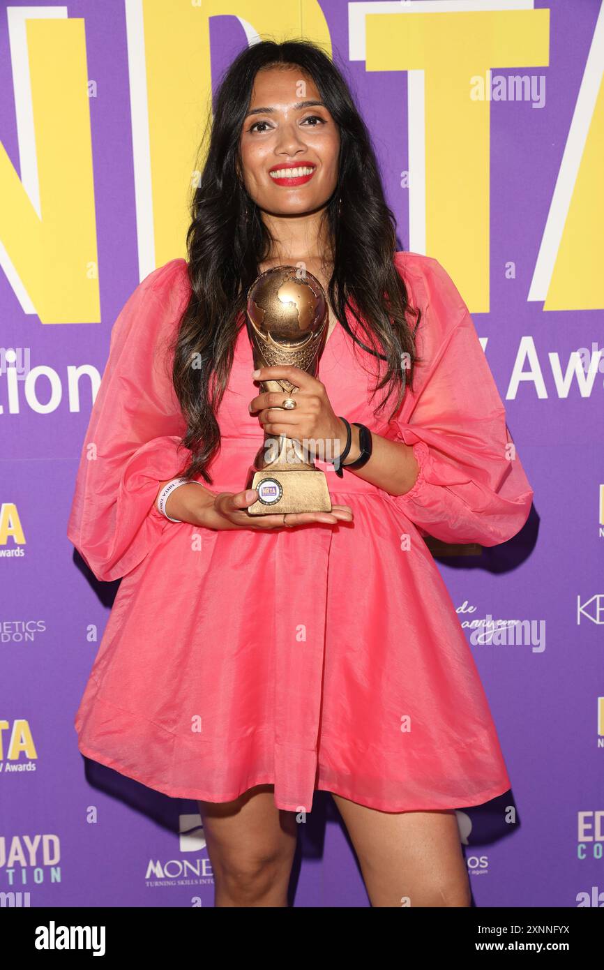 Poppy Begum attends National Reality TV Awards at Porchester Hall in ...