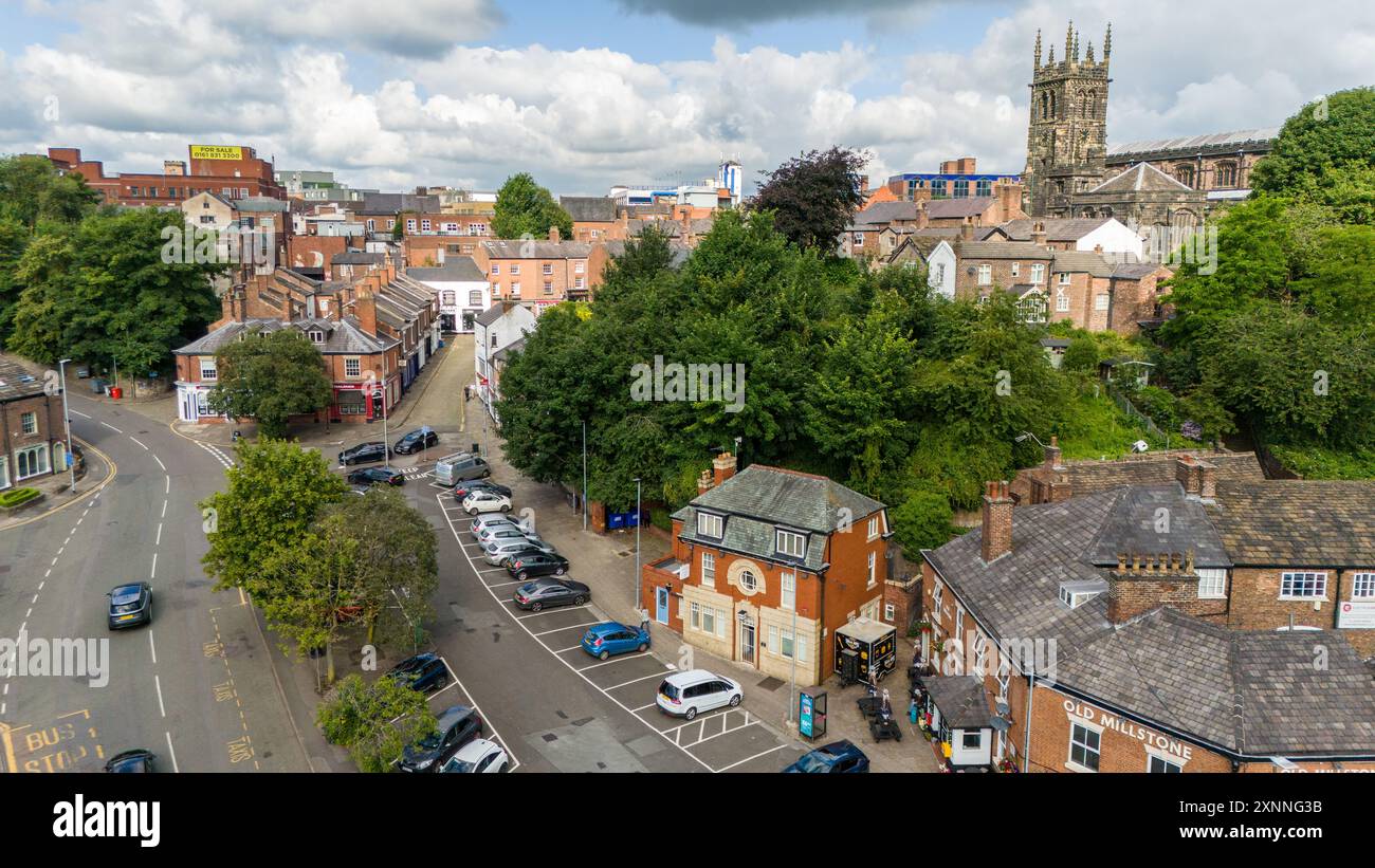 Macclesfield town centre high street hi-res stock photography and ...