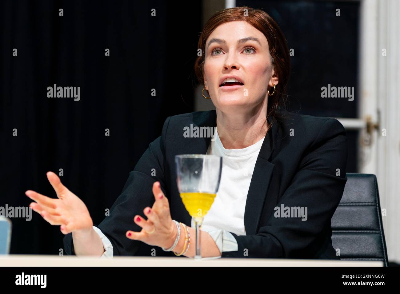 Preview performance of the play TERF at the Assembly Rooms in Edinburgh ...