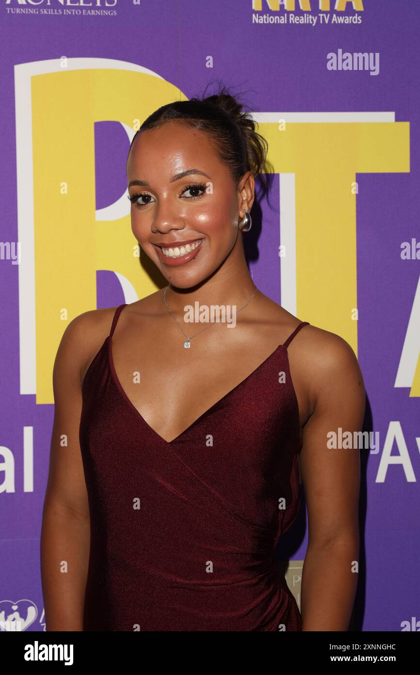 Jessica-Leigh Porteous attends National Reality TV Awards at Porchester ...