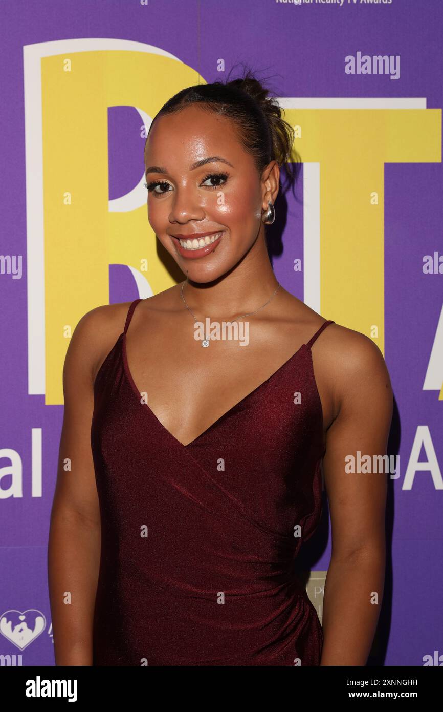 Jessica-Leigh Porteous attends National Reality TV Awards at Porchester ...