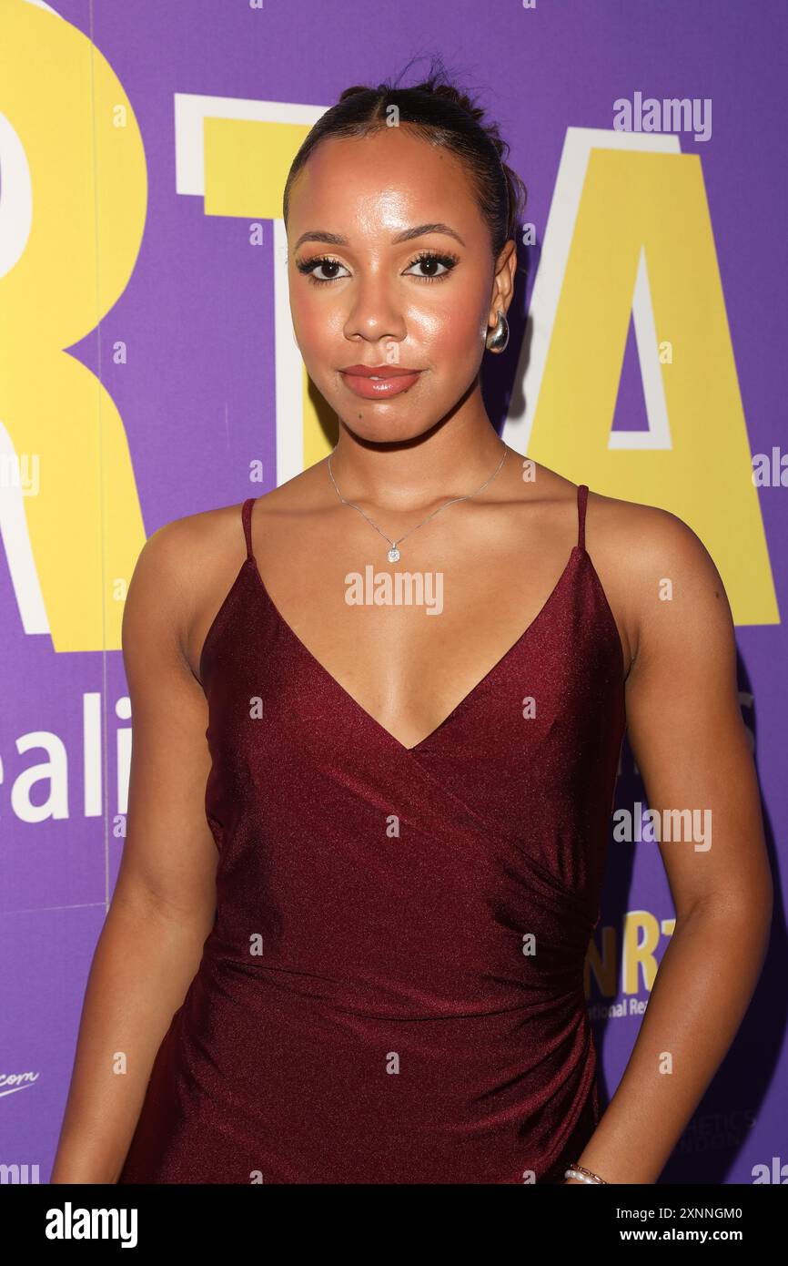 Jessica-Leigh Porteous attends National Reality TV Awards at Porchester ...