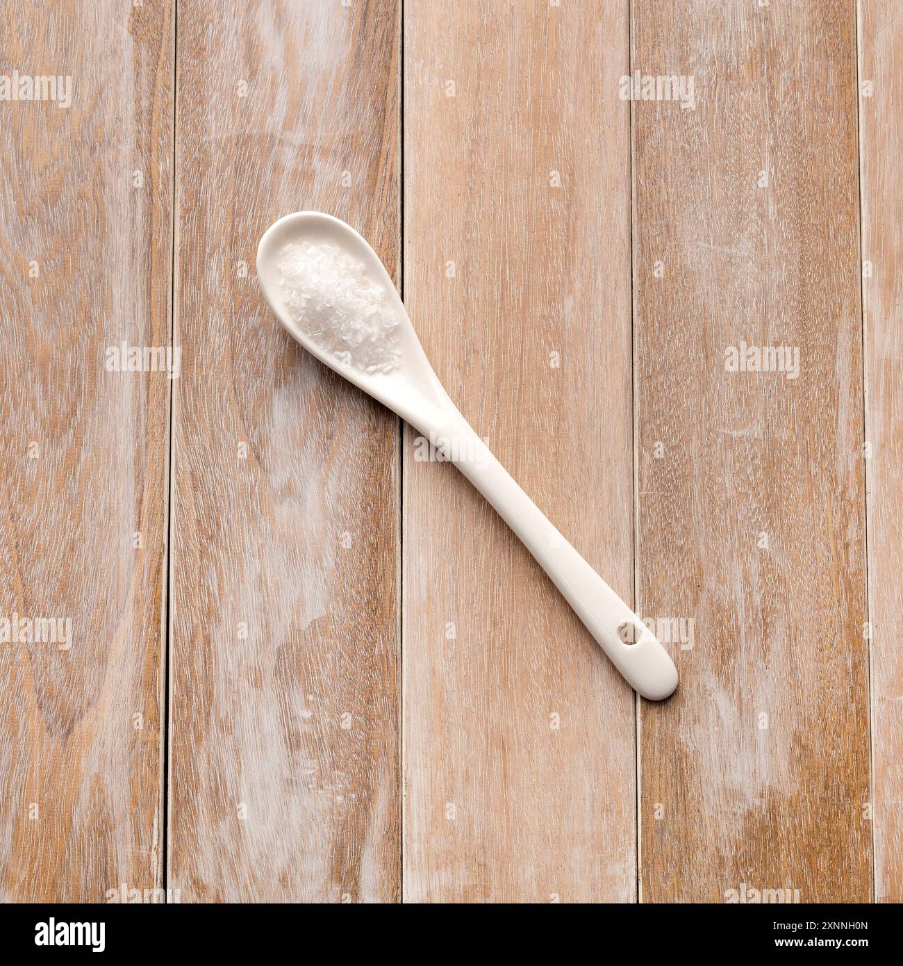 Structural chemical formula of magnesium chloride in spoon Stock Photo ...