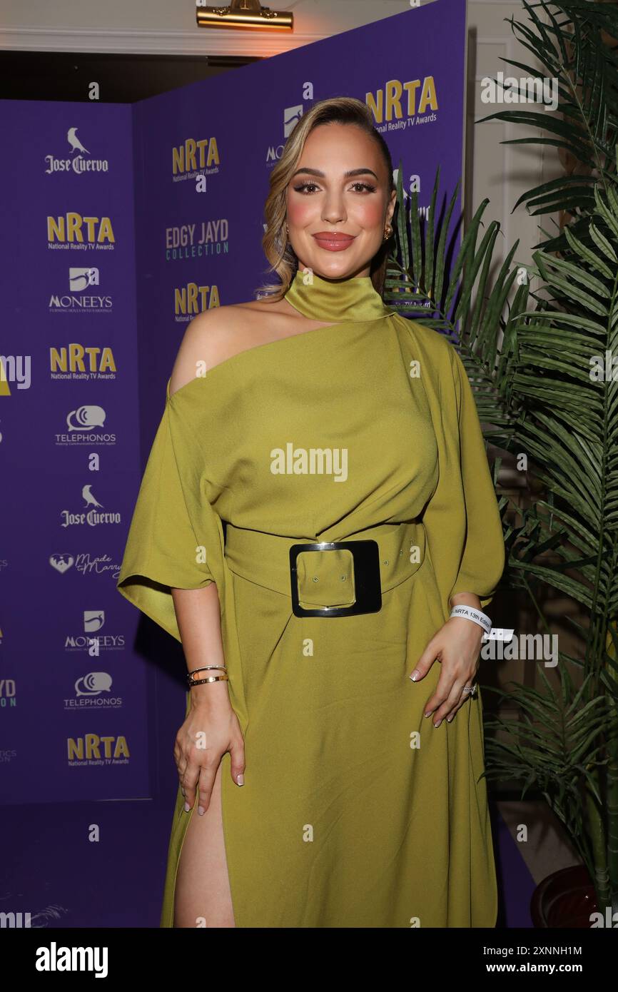 Paige Chohan attends National Reality TV Awards at Porchester Hall in ...