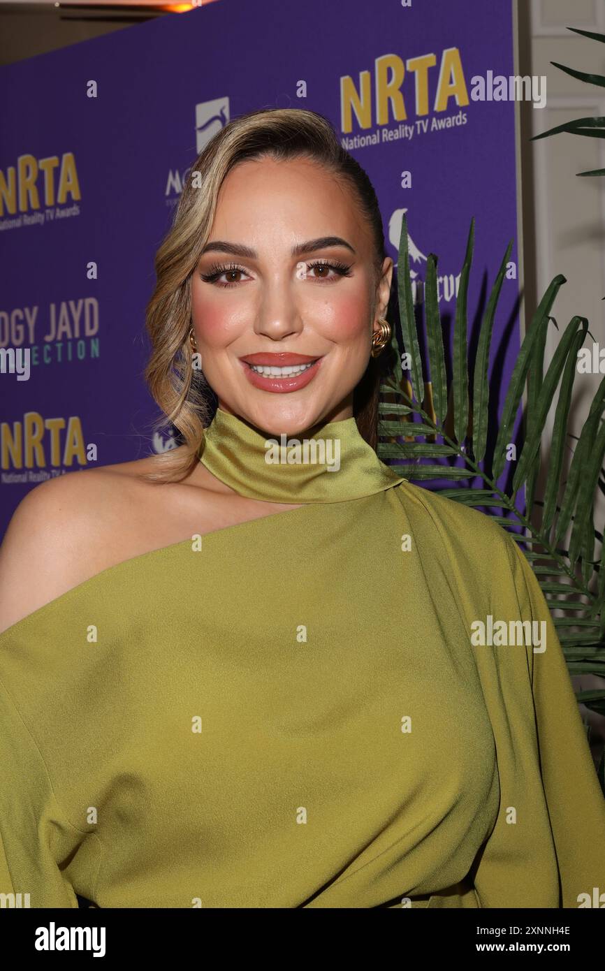 Paige Chohan attends National Reality TV Awards at Porchester Hall in ...