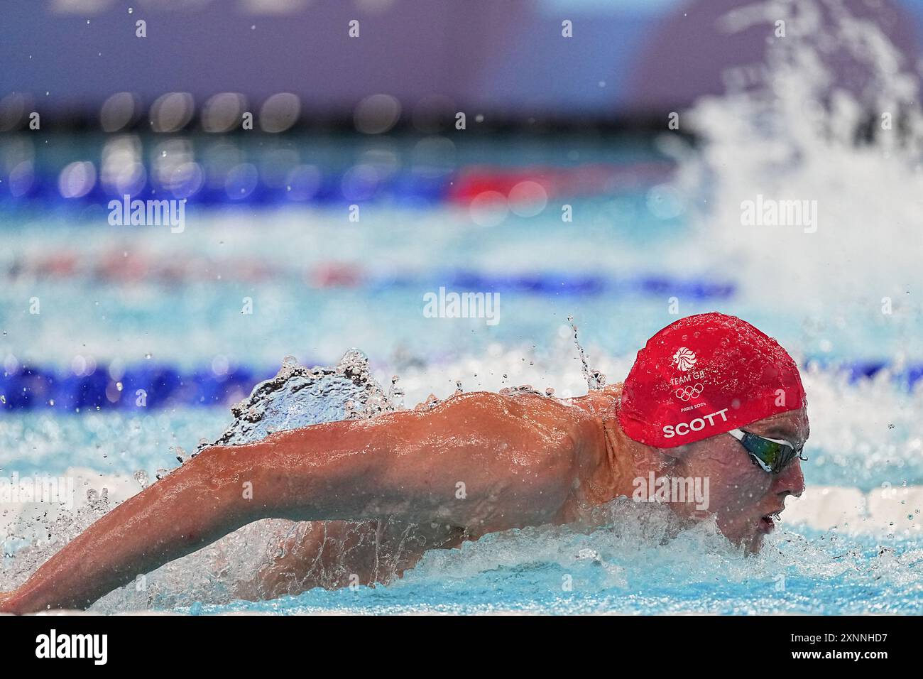 Paris, France. 01st Aug, 2024. Olympic Games, Paris 2024, 200 m medley ...