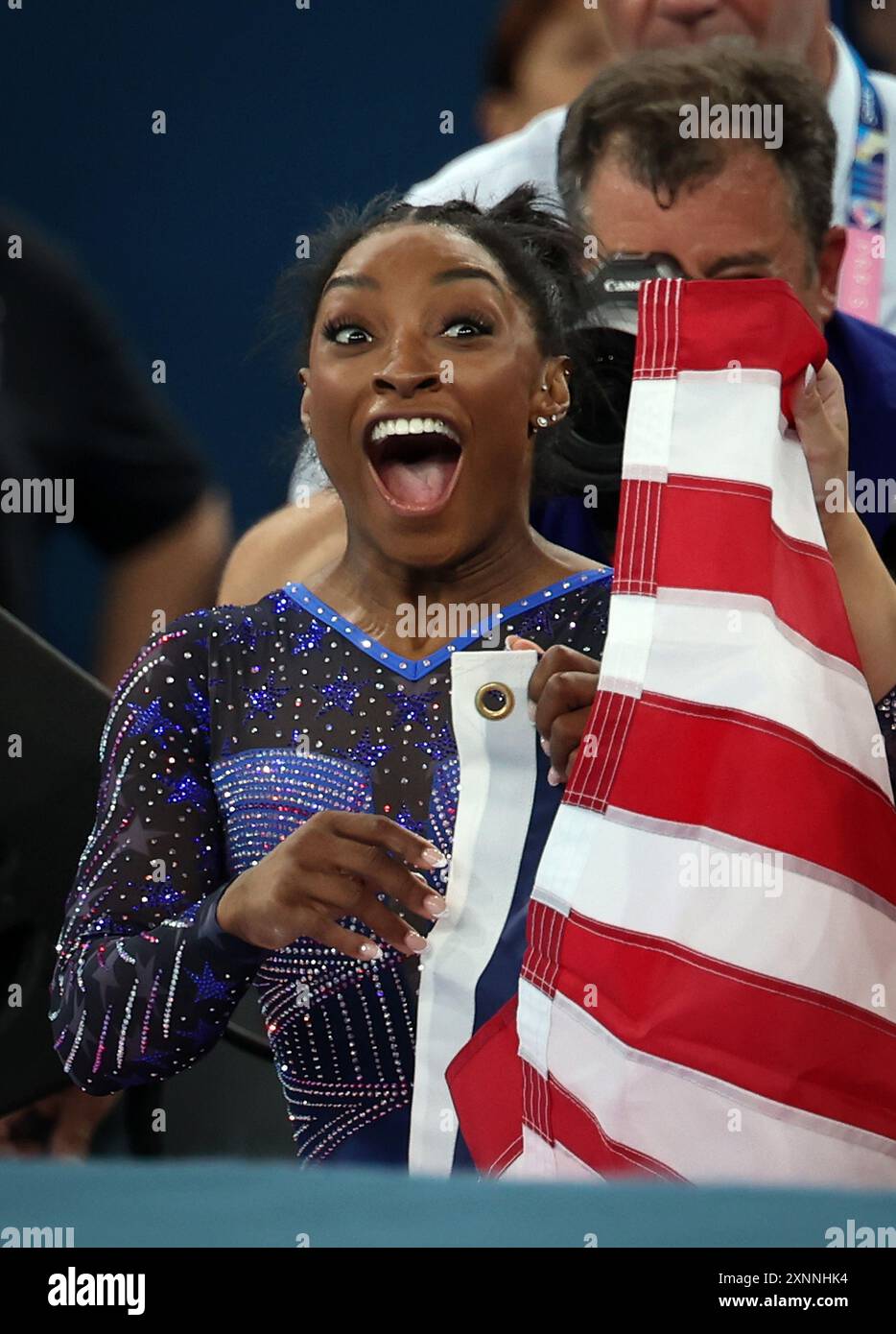 PARIS, FRANCE - AUGUST 01: Olympic Champion and Gold Medal Winner ...