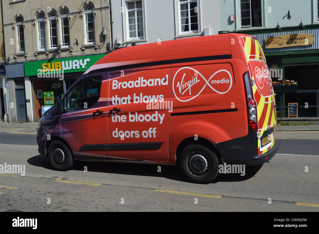 Virgin media tv van hi-res stock photography and images - Alamy
