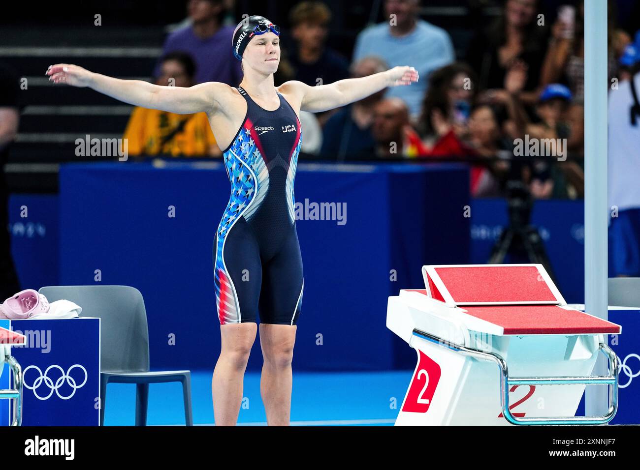 Regan Smith of United States competes during Women's 200m Butterfly ...
