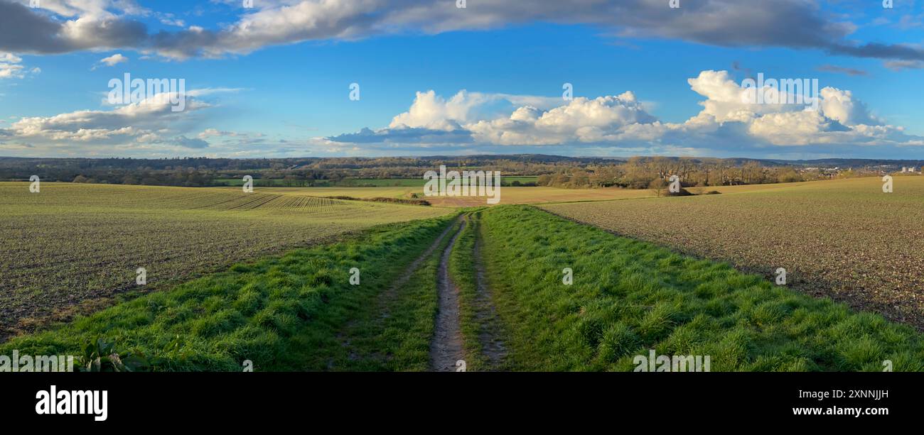 Site of First Battle of Newbury from the English Civil War at Wash ...