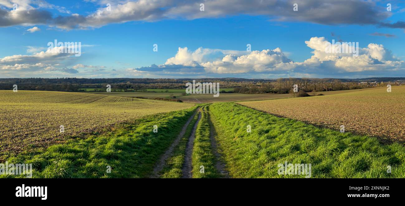 Site of First Battle of Newbury from the English Civil War at Wash ...