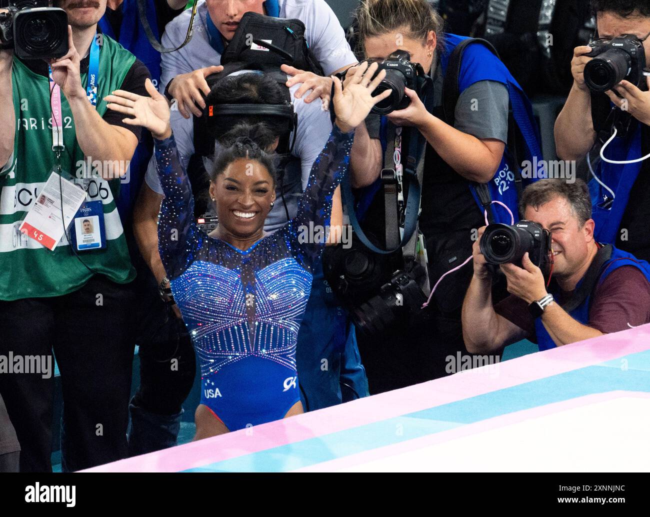 August 1, 2024, Paris, France: Paris 2024: Artistic Gymnastics USA's ...