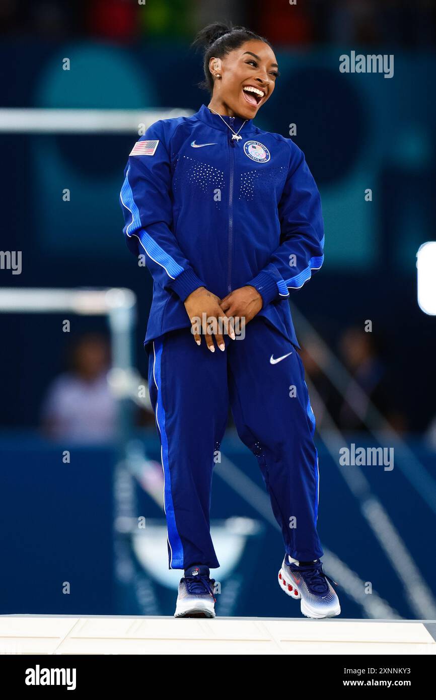 Young simone biles hi-res stock photography and images - Alamy