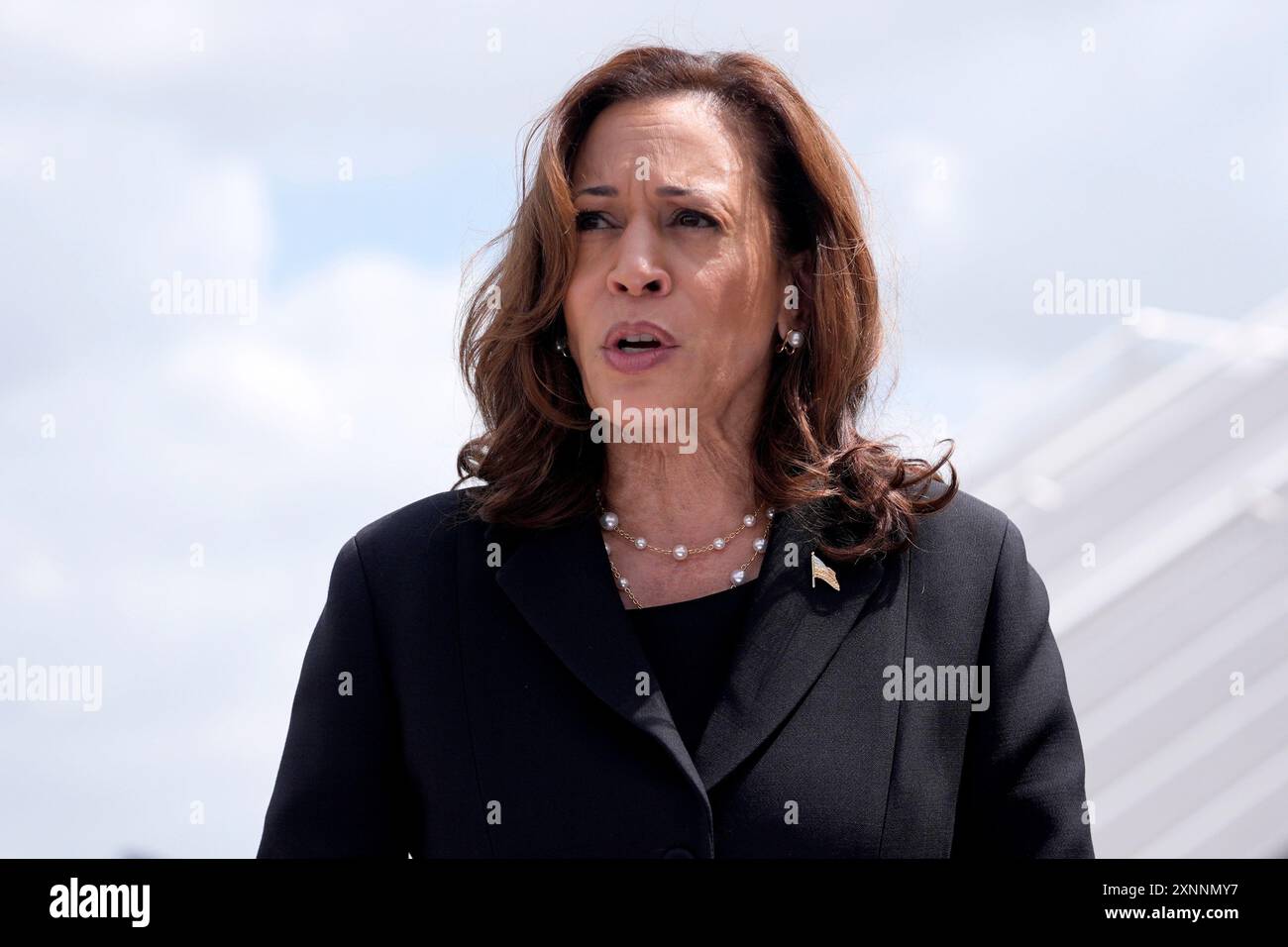Vice President Kamala Harris delivers remarks at George Bush ...