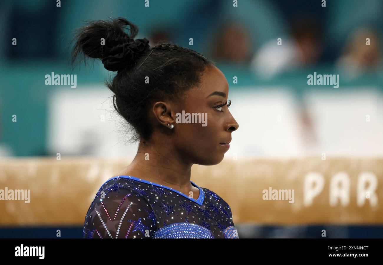 Simone biles 2024 hi-res stock photography and images - Alamy