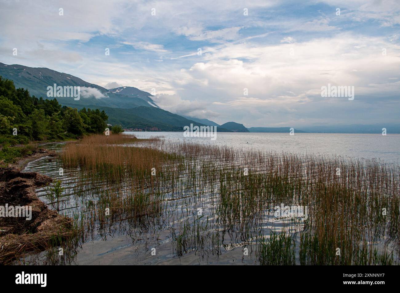 Trpejca village a famous tourist spot on Lake Ohrid and Galicica ...