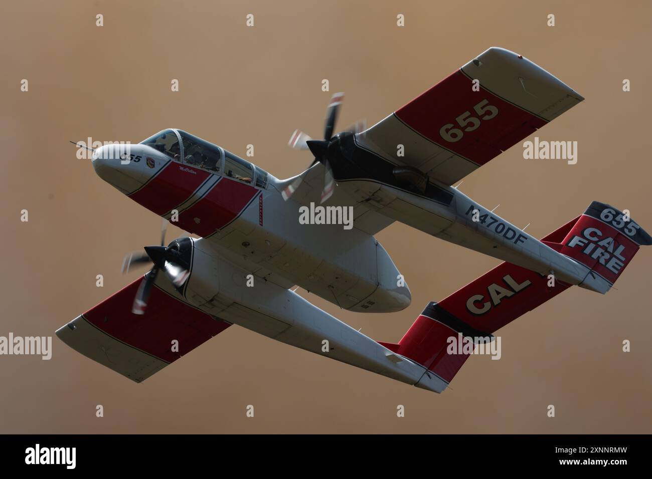 Chico, California, USA. August 1, 2024. Operations plane. Firefighters ...