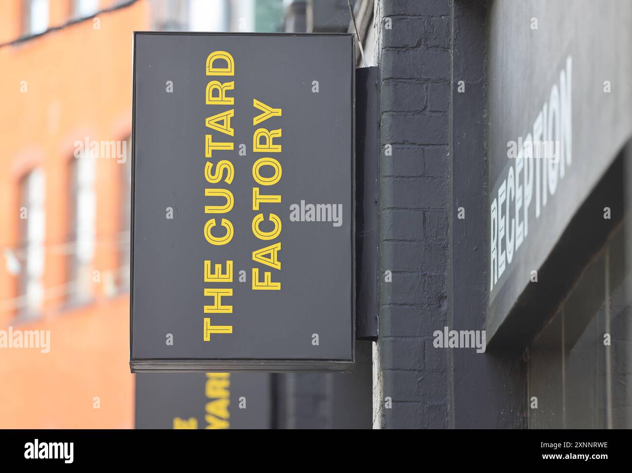 The Custard Factory where creative events take place in Digbeth, where ...