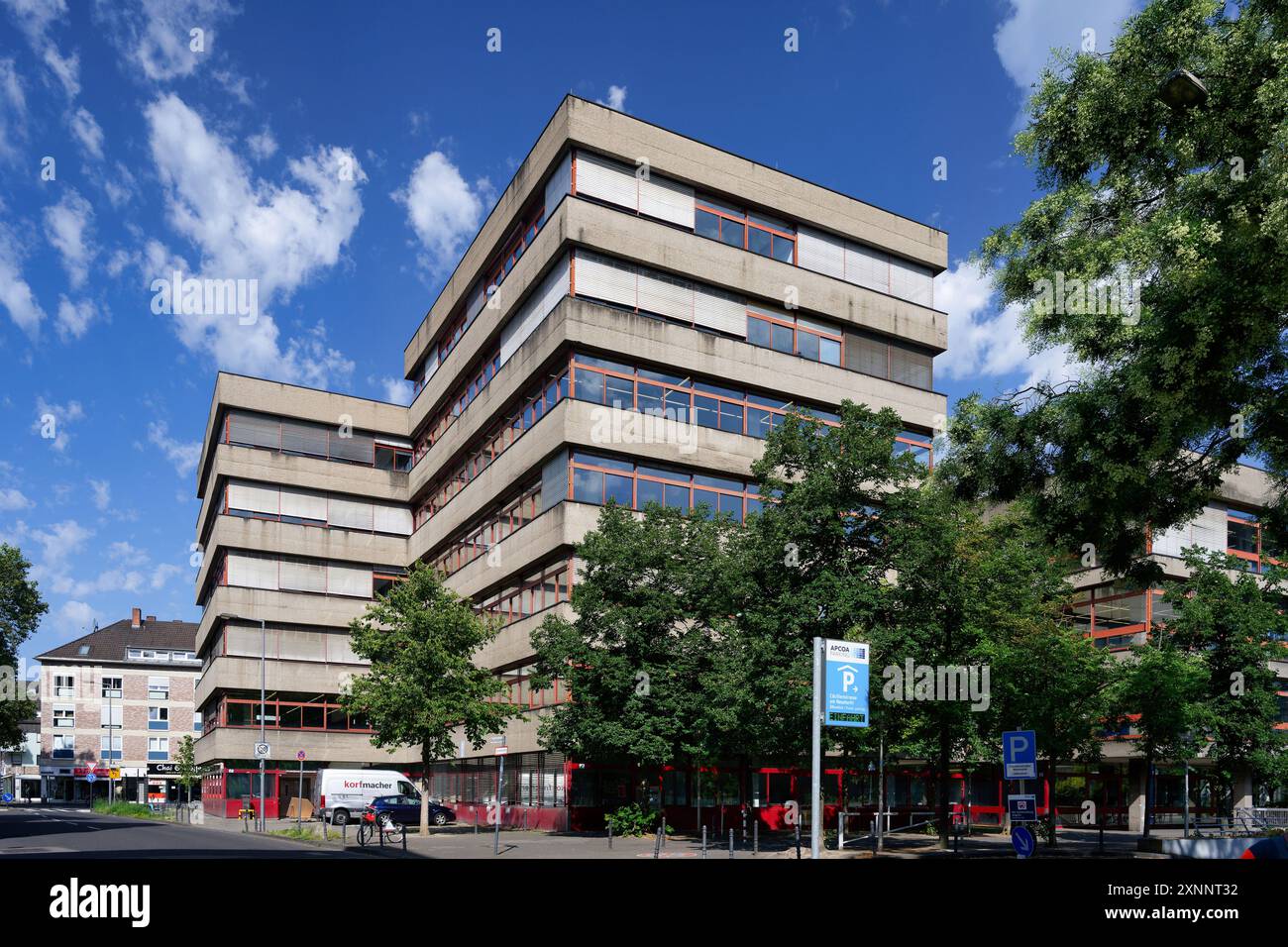 Cologne, Germany July 30 2024: The dilapidated building of the Cologne ...