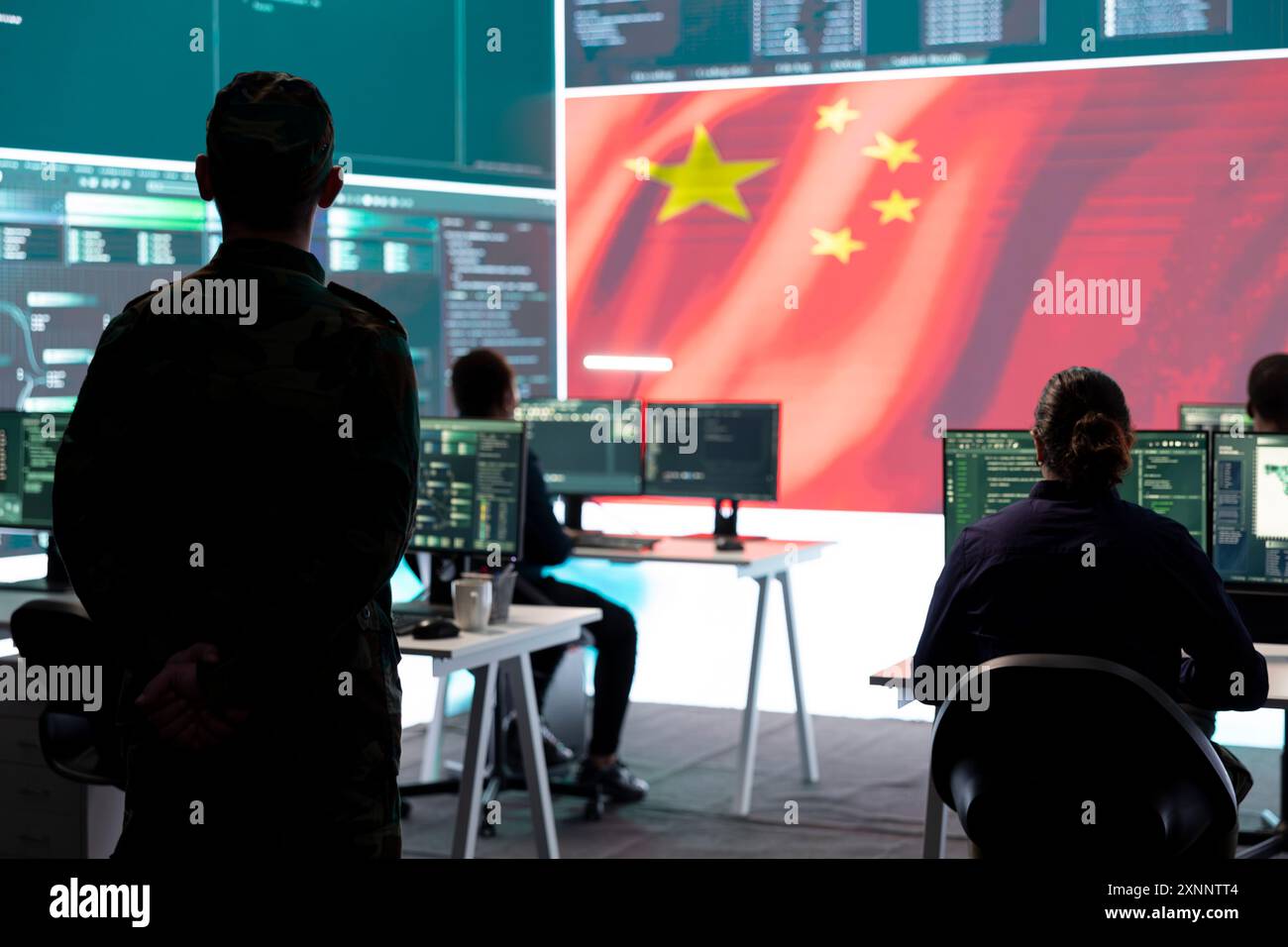 Hybrid work it tech hi-res stock photography and images - Alamy