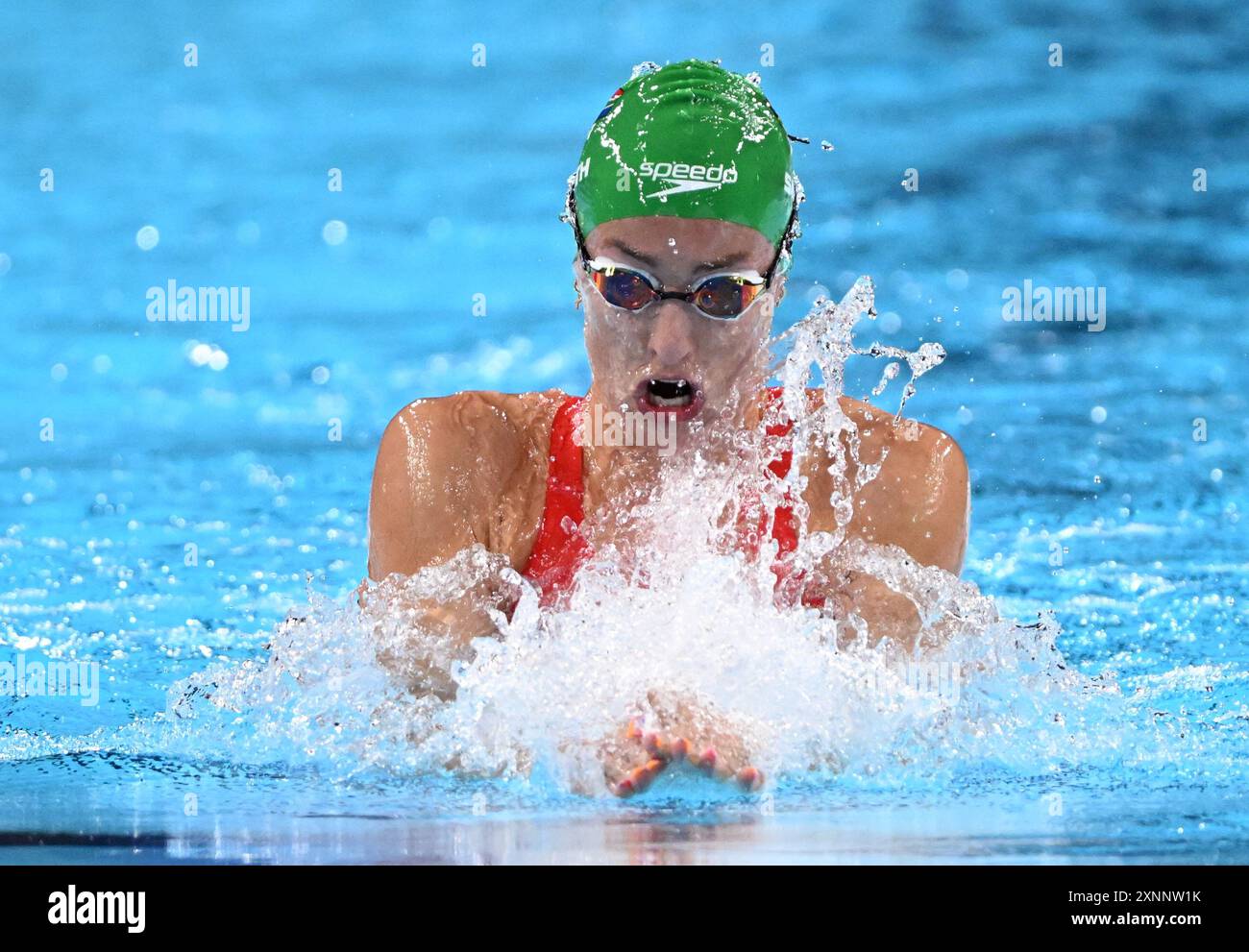 Paris, France. 1st Aug, 2024. Tatjana Smith of South Africa competes ...