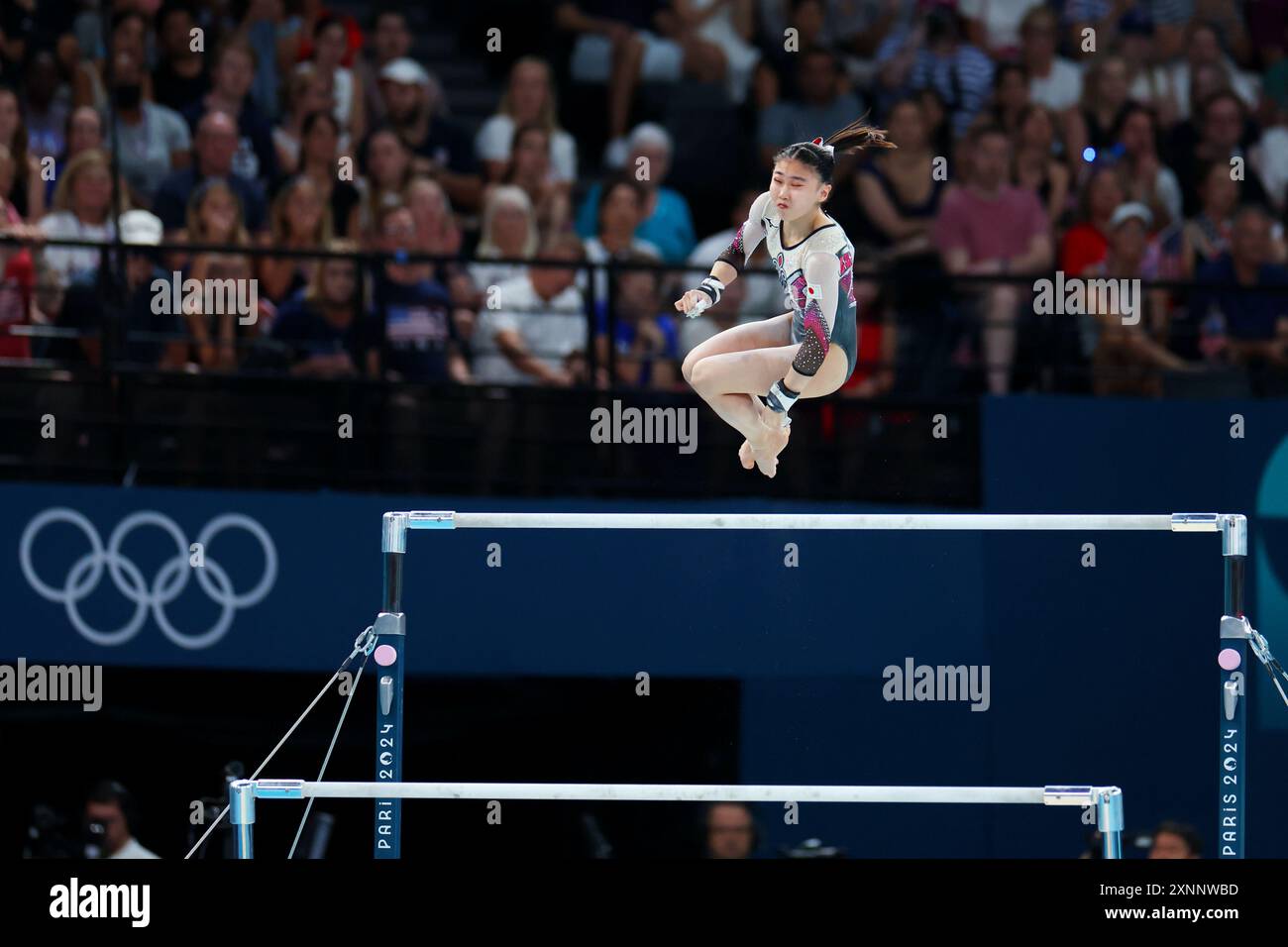 Paris, France. 1st Aug, 2024. Rina Kishi (JPN) Gymnastics - Artistic : Women's Individual All ...